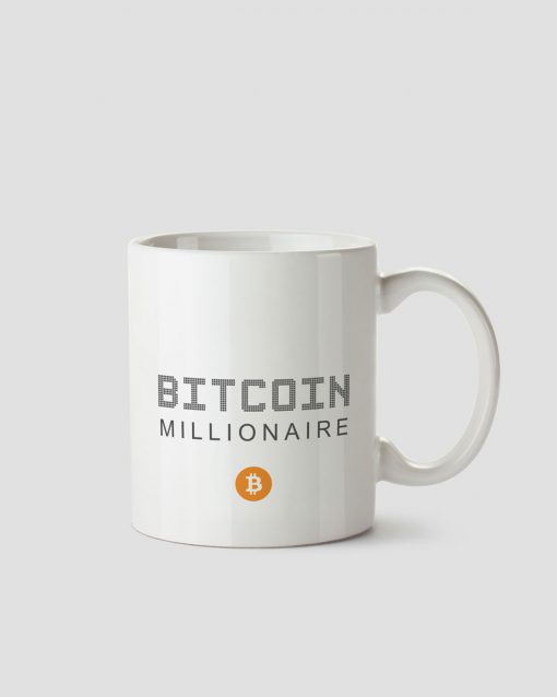 Bitcoin Millionaire Mug | Coins Shopy