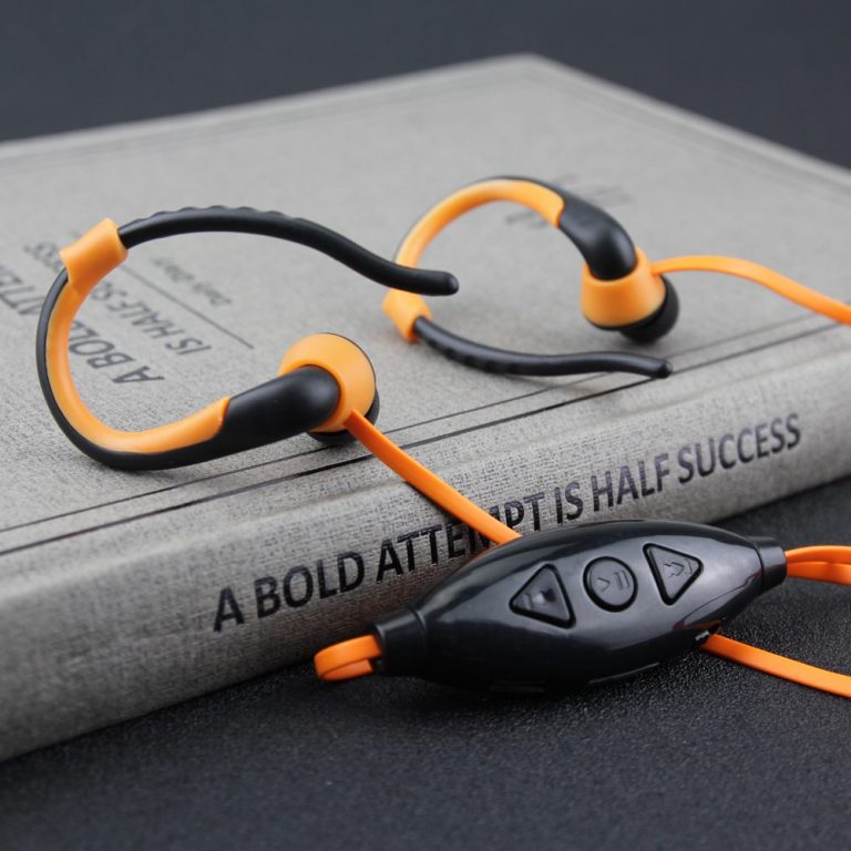 New Sports MP3 Player Neck Band Earphone Support 16GB Micro SD ...