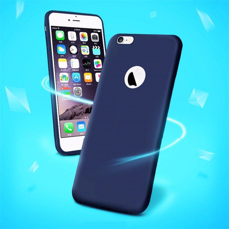 iPhone Original Back Cover Mat Soft Rubber iPhone 7Plus, 7, 6, 6S, 5 ...