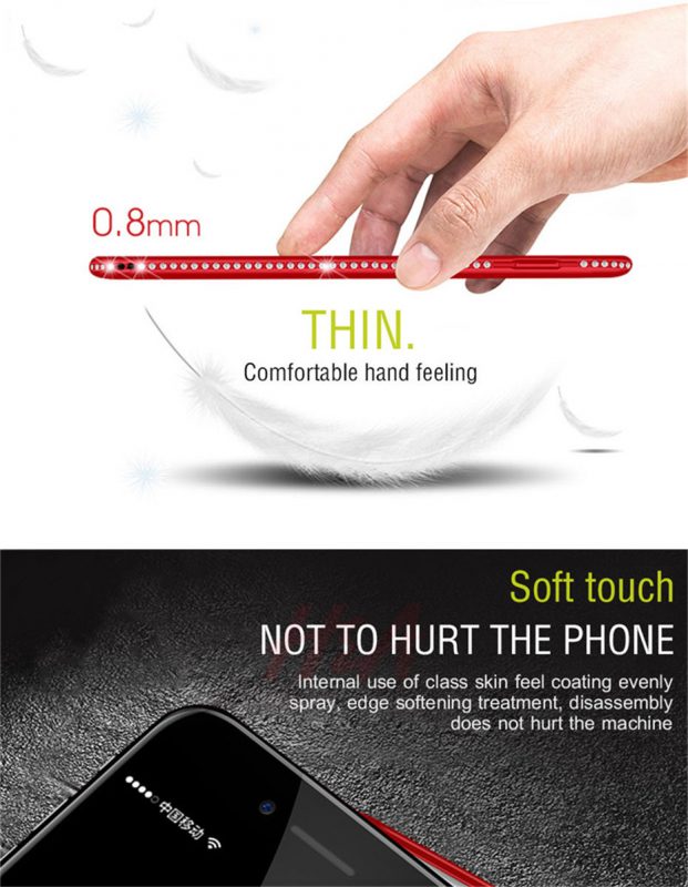 İpHone Edges Elegant Design Quality Covered Stone | Coins Shopy