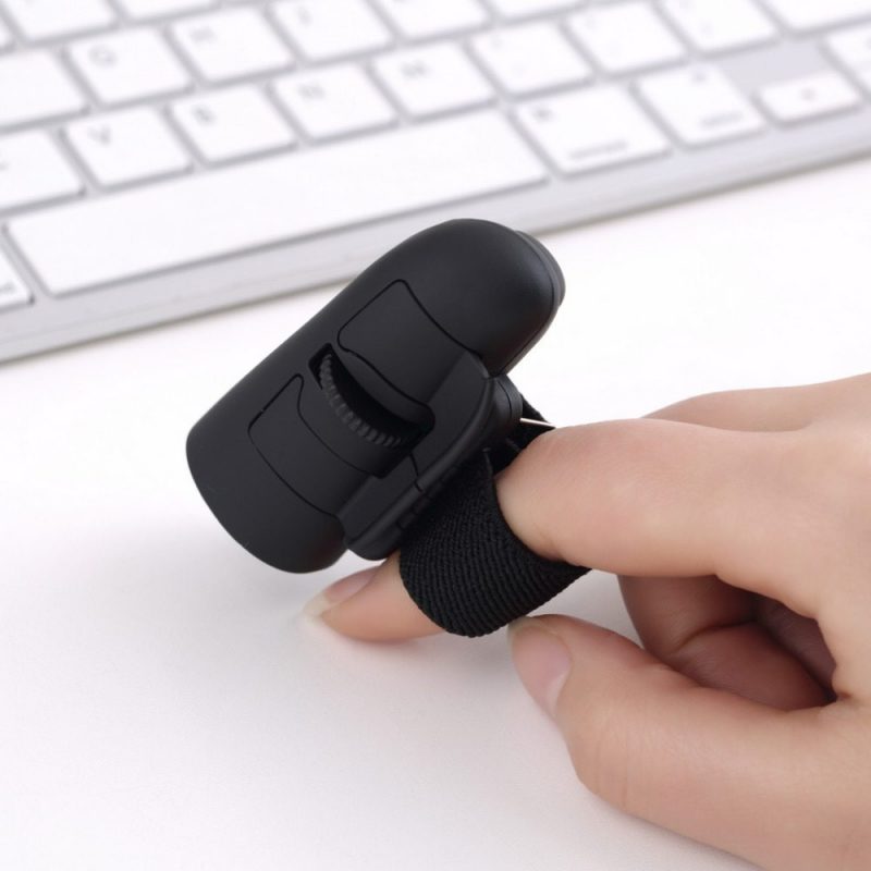 Wireless Finger Ring Optical Mouse | Coins Shopy