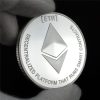 Ethereum Coin Silver Coating | Coins Shopy