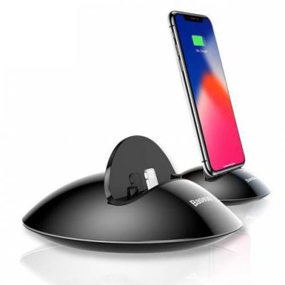Baseus Lightning Table Charger Desktop Charger ( İphone 5 5s 6 6s 6 ...