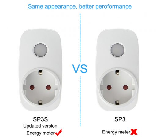 Broadlink Sp3s EU Socket Wireless Wifi Power Socket Plug With Energy ...