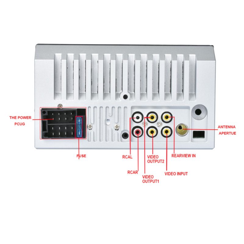 7018B Car Audio 7 Inch 2 DIN Autoradio Stereo Touch Screen Auto Radio ...