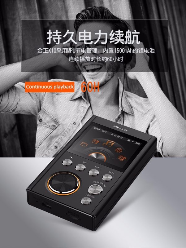 NiNTAUS X10 MP3 Player Upgraded Version DSD64 HIFI Music High Quality ...