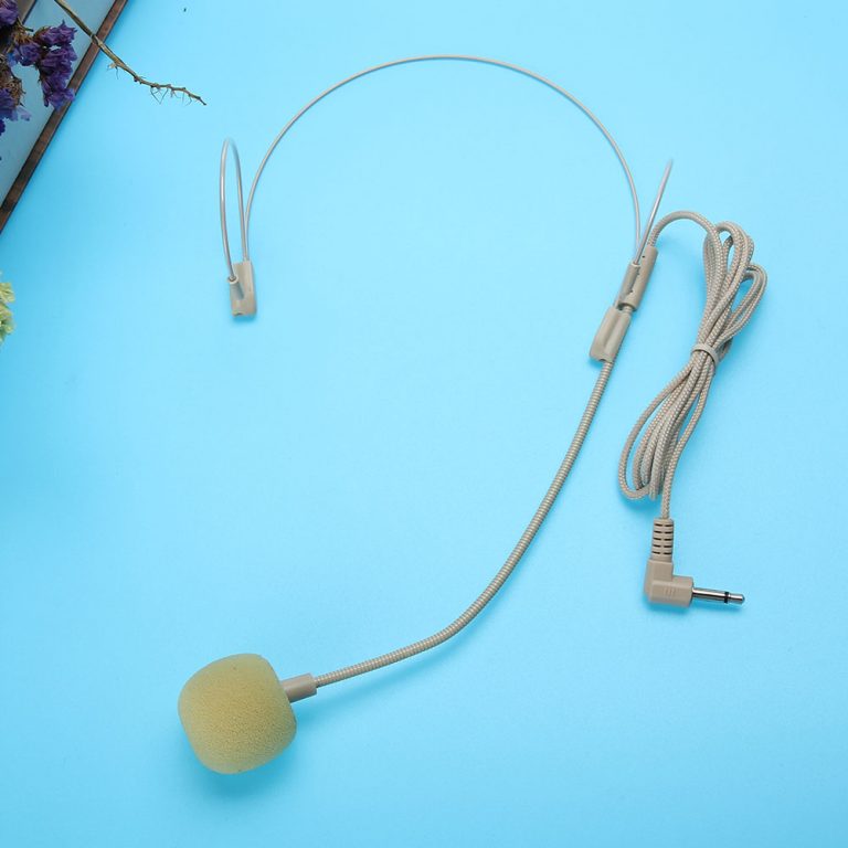 Skin Color Headset Invisible Microphone Teacher Tour Guide Performance ...