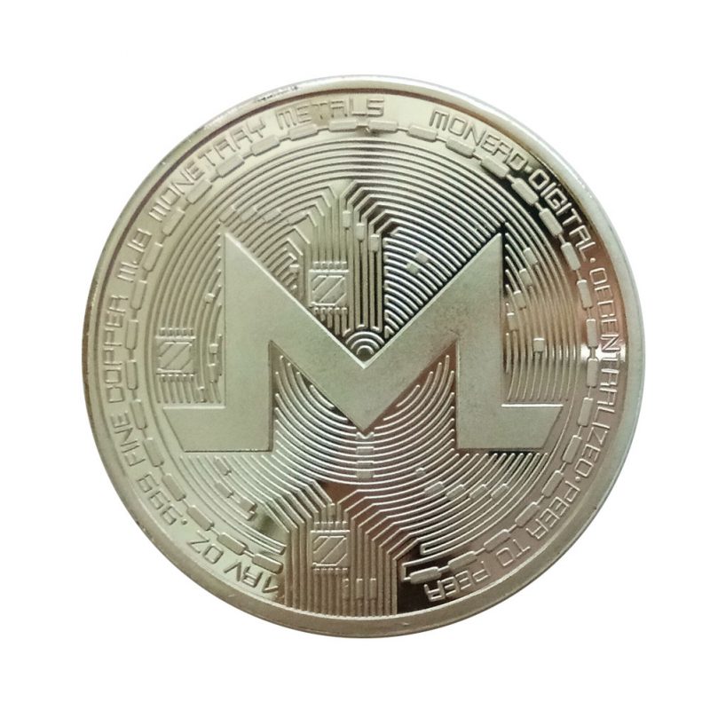 Monero Coins Commemorative Coins For Collection Cryptocurrency XMR ...
