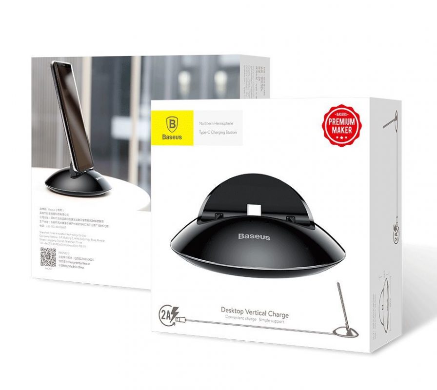 Baseus Lightning Table Charger Desktop Charger ( İphone 5 5s 6 6s 6 ...