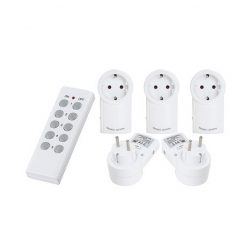 EU Socket Outlet Plug Universal Wireless Remote Control Controller ...
