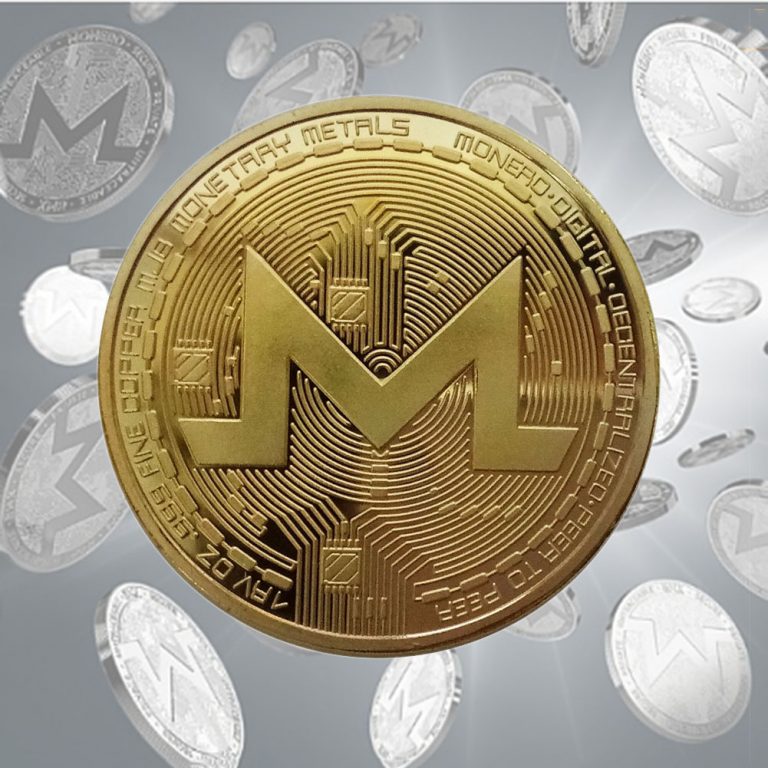 Monero Coins Commemorative Coins For Collection Cryptocurrency XMR ...