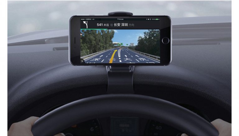 6.5" Dashboard Car Phone Holder Easy Clip Mount Stand Car Phone Holder ...