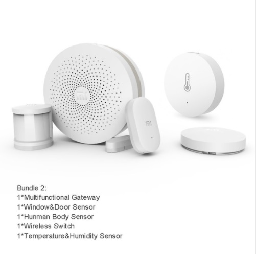 Xiaomi Smart Home Kit Mijia Gateway Door Window Human Body Sensor ...