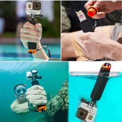 Gosear Float Hand Grip Buoyancy Rod Pole Stick Monopod Tripod for Gopro ...