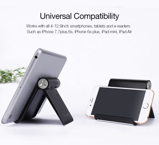 Cafele Mini Mobile Phone Holder Foldable Cell Phone Holder Universal ...