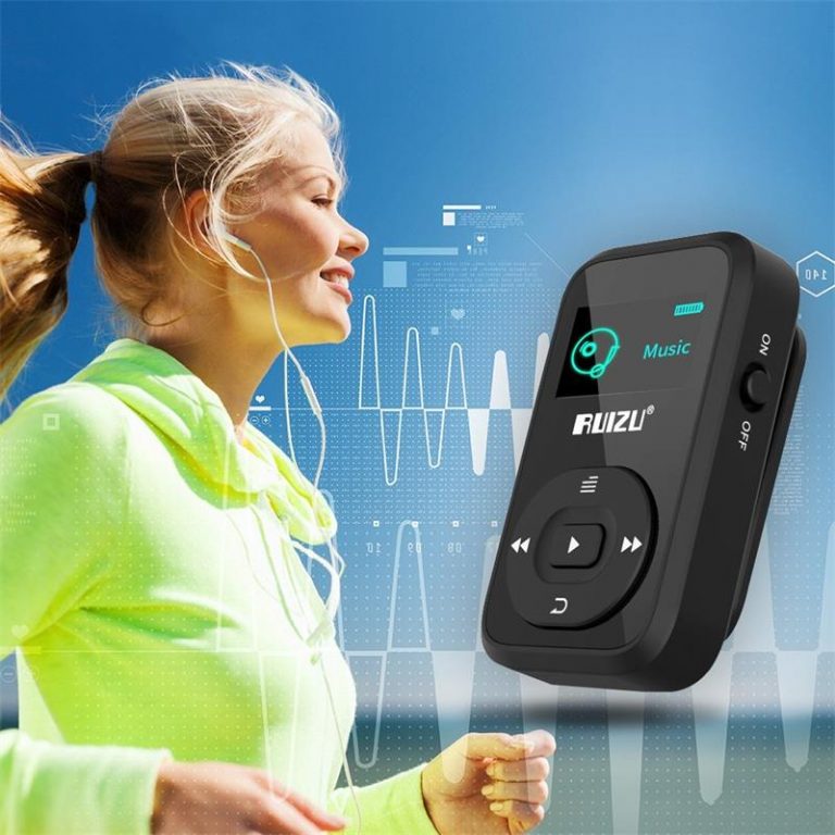 Mini Original RUIZU X26 Clip Bluetooth MP3 player 8GB Sport Mp3 Music ...
