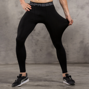 Mens Compression Pants Bodybuilding Jogger Fitness Exercise Skinny ...